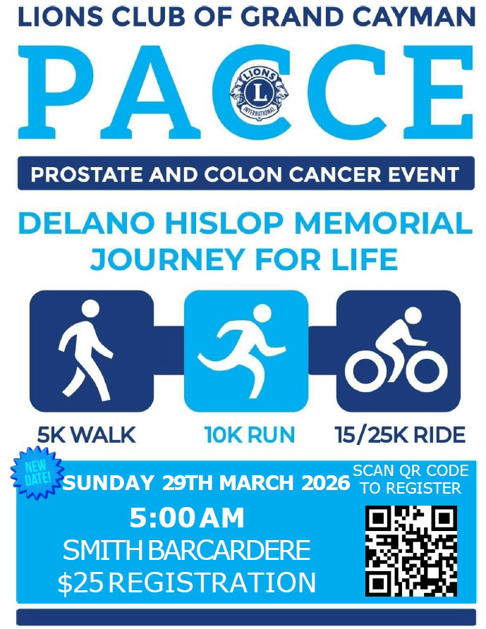 RESCHEDULED: PACCE 5K Walk, 10K Walk/Run & 25K Ride - Cayman Active ...